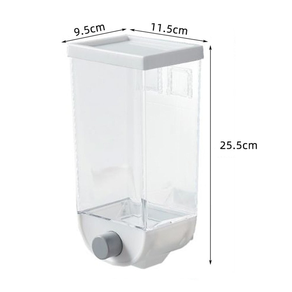 Bulk Cereals Jar Food Storage Container Oatmeal Dispenser Organizer ...