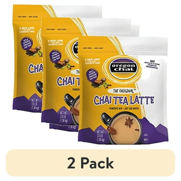 Oregon Chai, Original Chai Tea Latte, Single Serve Packets, 8 Ct ...