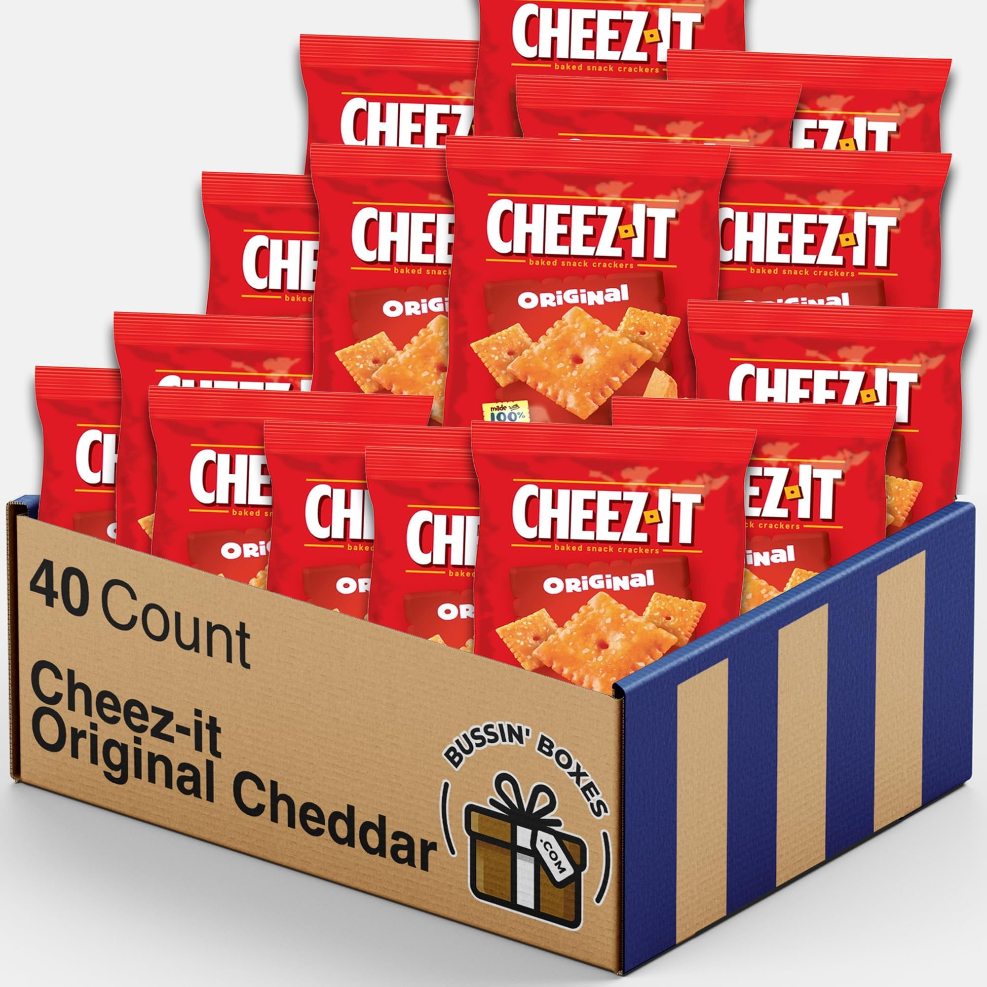 Bulk Cheez-It Original Cheddar Cheese Cracker Snack Packs by Bussin ...