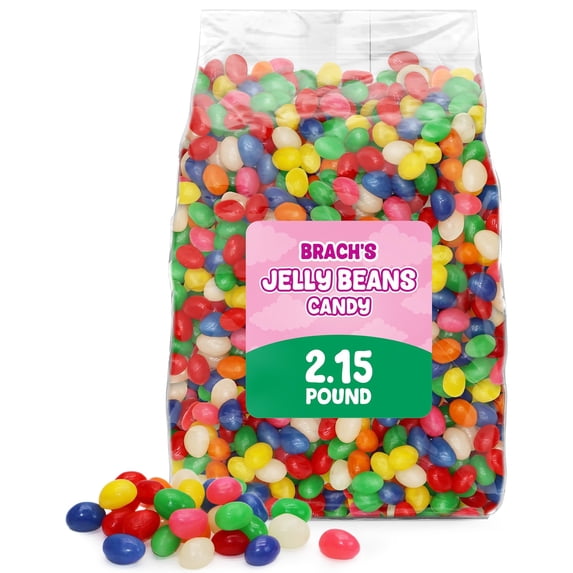 Bulk Classic Jelly Beans Candy MDA05 2 LB Bag - Assorted Fruity Flavors ...