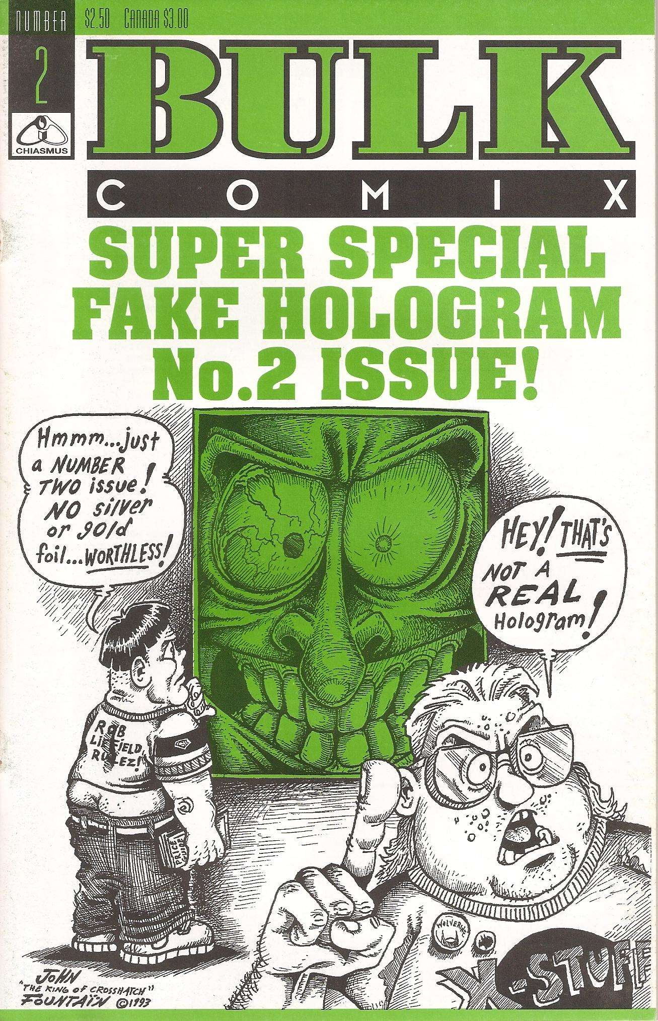 Bulk Comix (Vol. 2) #2 VF ; Chiasmus Comic Book - Walmart.com