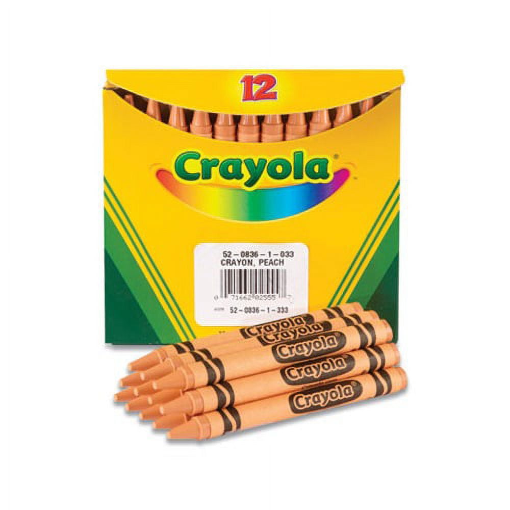 Bulk Crayons Peach, 12/Box - Walmart.com
