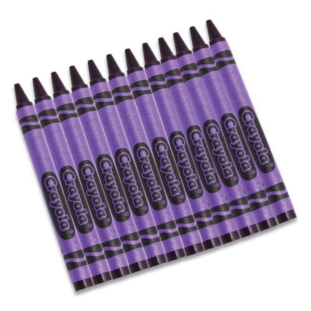 Bulk Crayons, Violet, 12/box | Bundle of 10 Boxes - Walmart.com