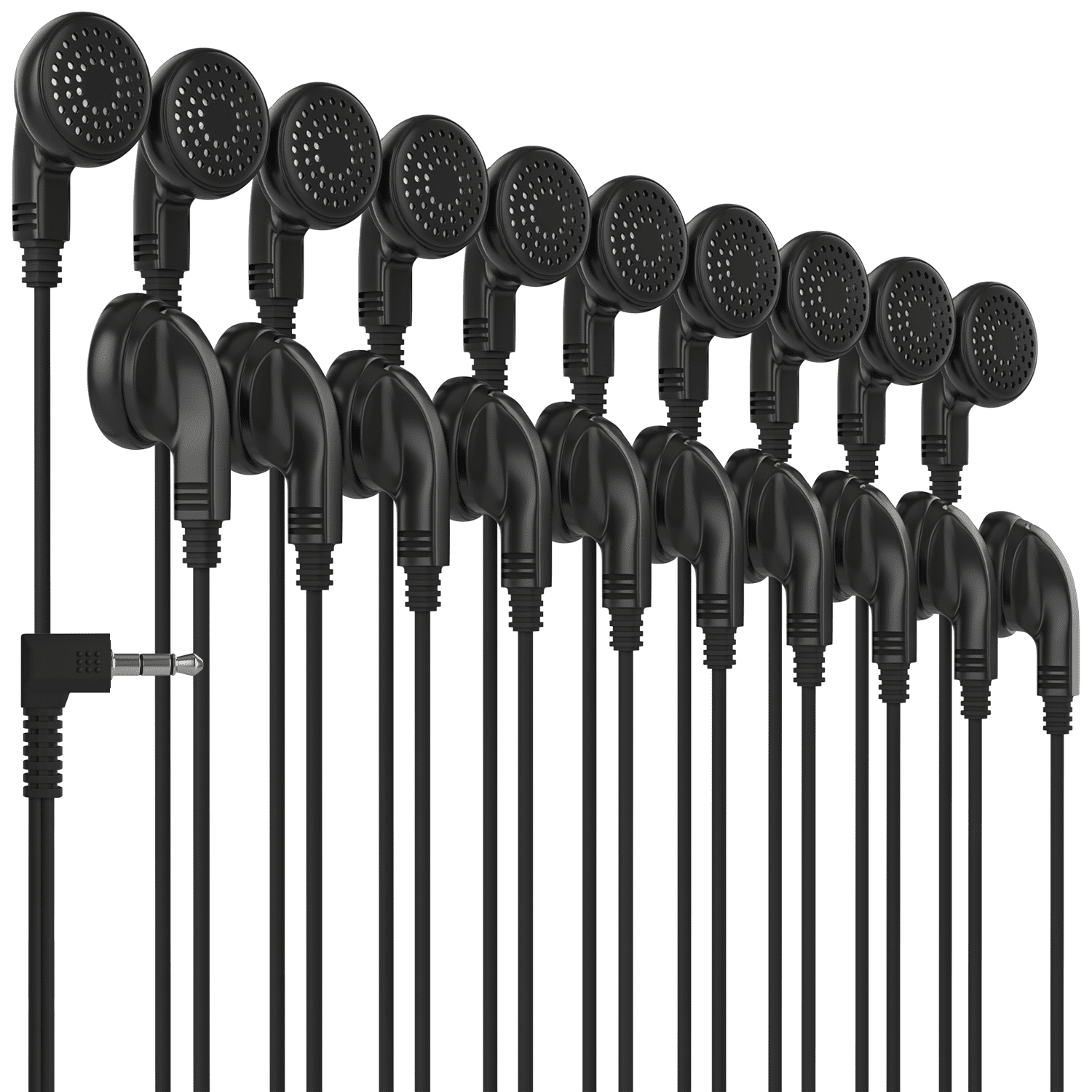 Bulk Earphones Earbuds Headphones Wholesale Lot Inexpensive Disposable ...