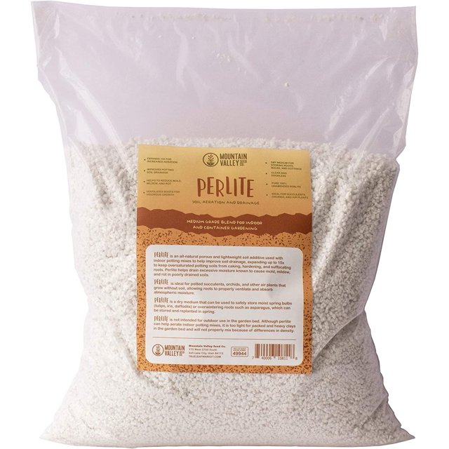 Bulk Horticultural Grade Perlite - Ten 8 Quart Bag ~2 Lbs Each - (~1/8 ...