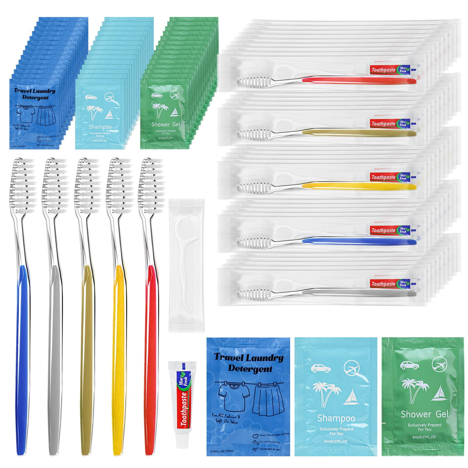 Bulk Hygiene Kits for Homeless,Disposable Toothbrushes with Toothpaste ...