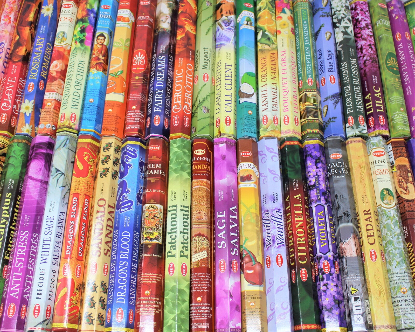 Bulk Incense Sticks Box: Choose Your Favorite Scent for Purification ...