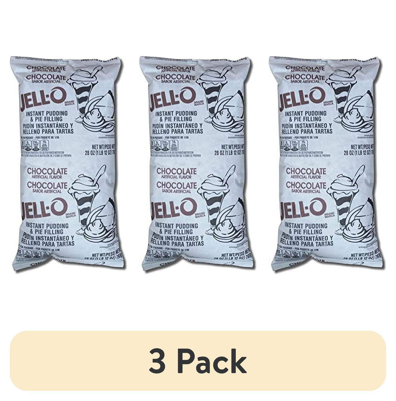 (3 pack) Jell-O Bulk Instant Pudding and Pie Filling Value Packs | 28 ...
