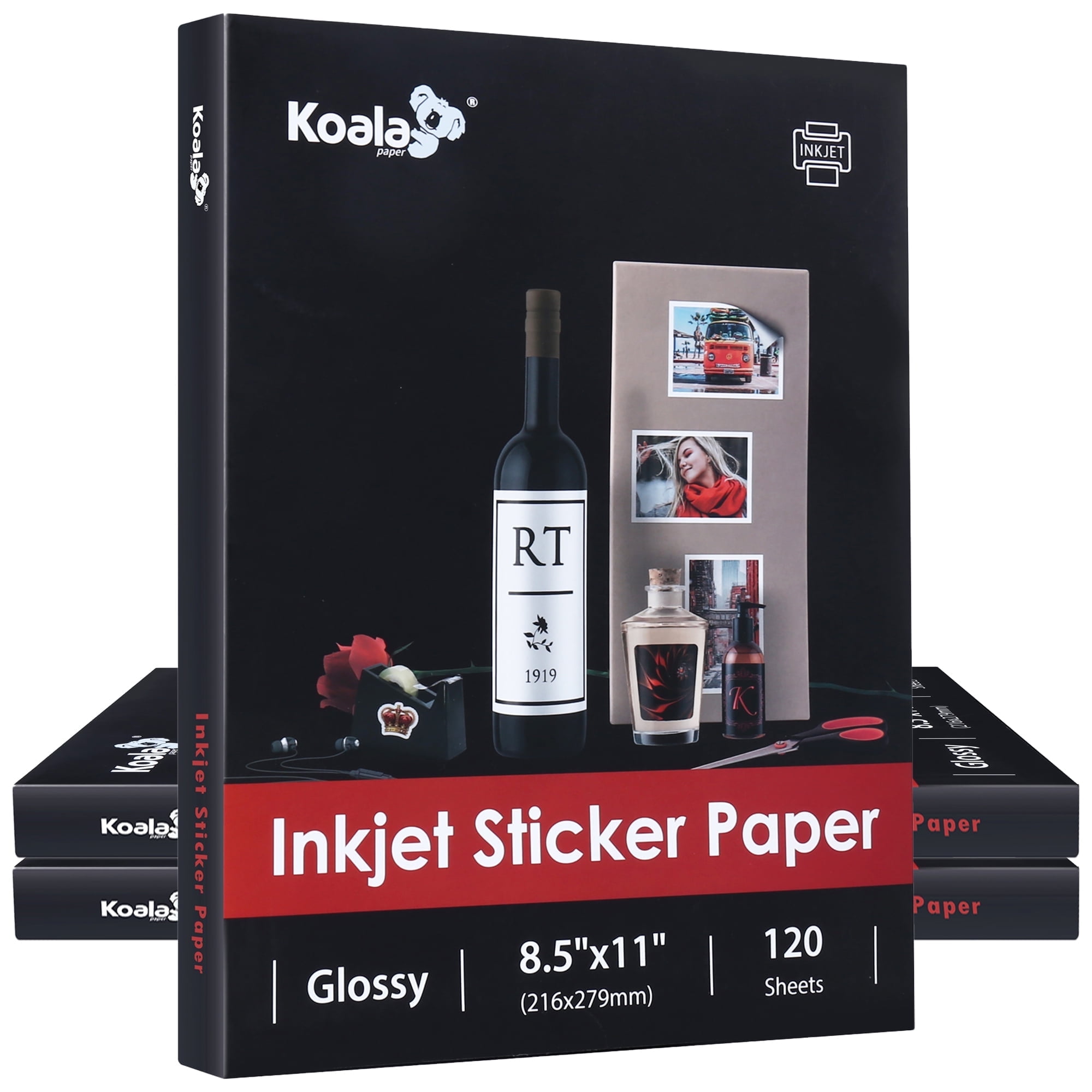 Bulk 240 Sheets Koala Glossy Sticker Label Paper for Philippines | Ubuy