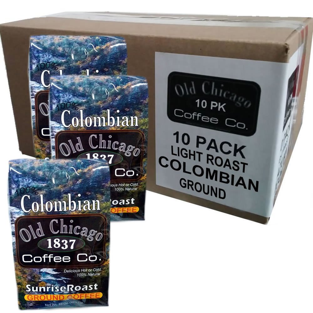 Bulk Lot Case - Gourmet Colombian Ground - Light Roast - Walmart.com