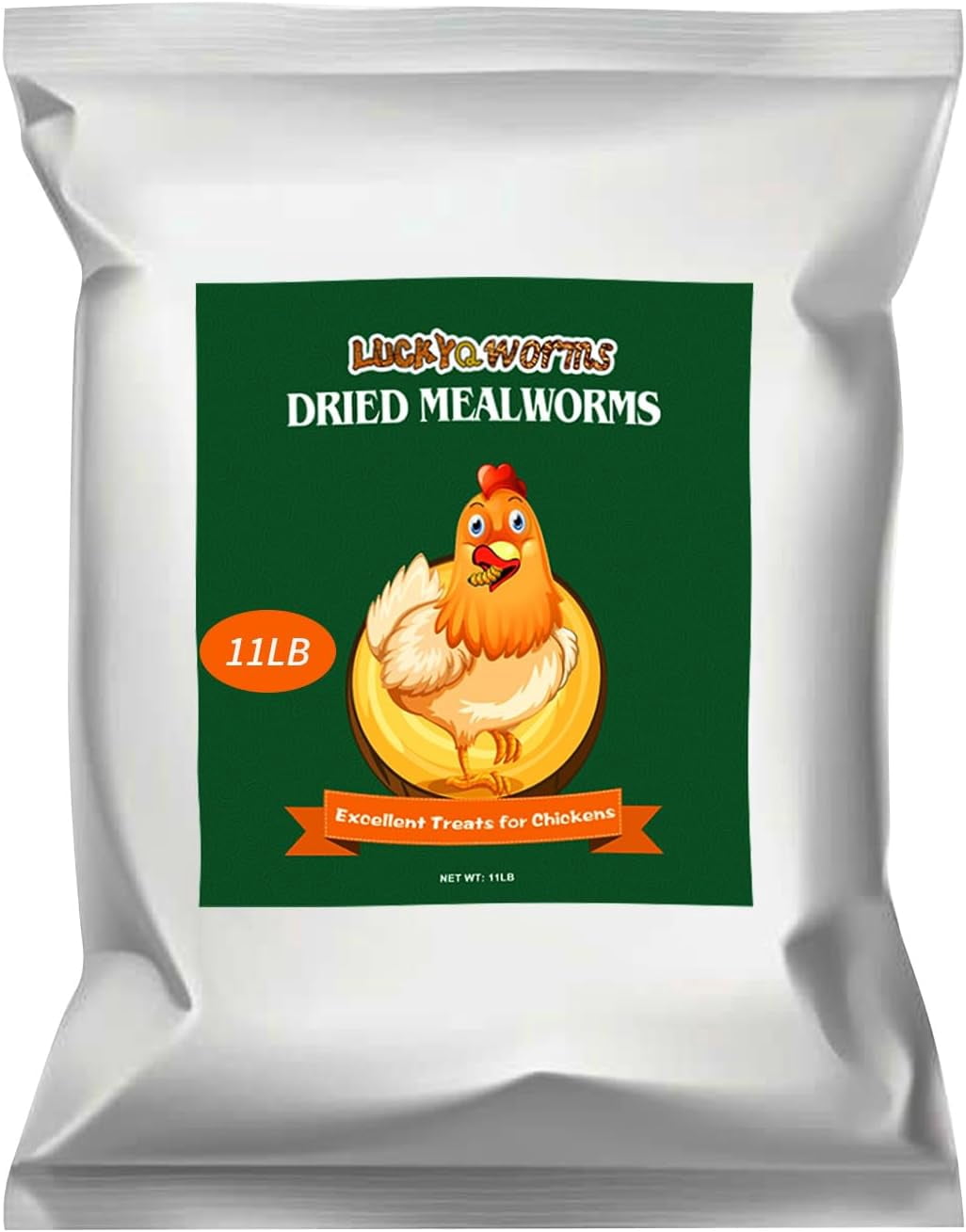 Bulk Mealworms 11Lbs, High-Protein Dried Mealworms, 100% Non-GMO ...