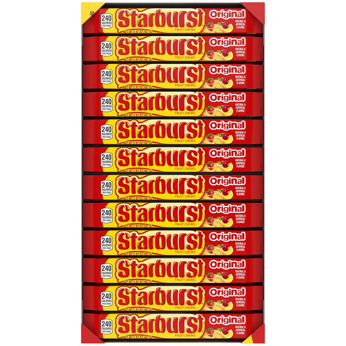 Bulk Pack Candy (Starburst, Original, 36-pack) - Walmart.com