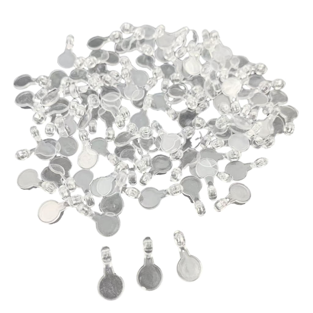 Bulk Pack of 1000 Transparent Necklace Hooks Great for DIY Jewelry ...
