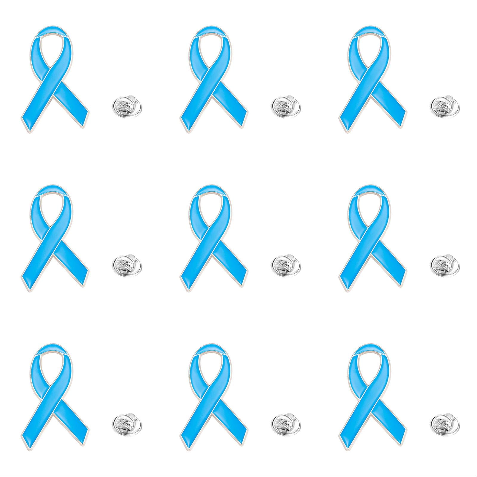 Bulk Pink Ribbon Pins for Cancer Awareness, Lapel Pin Badges Brooches ...