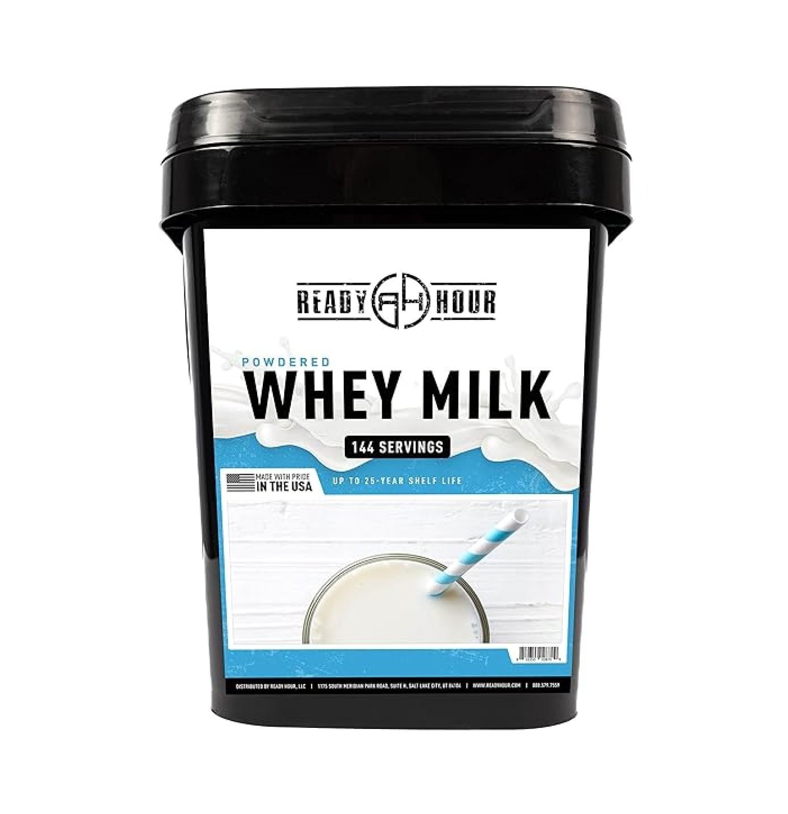 , Bulk Powdered Milk, Real Non-Perishable Whey, 25-Year Shelf Life ...