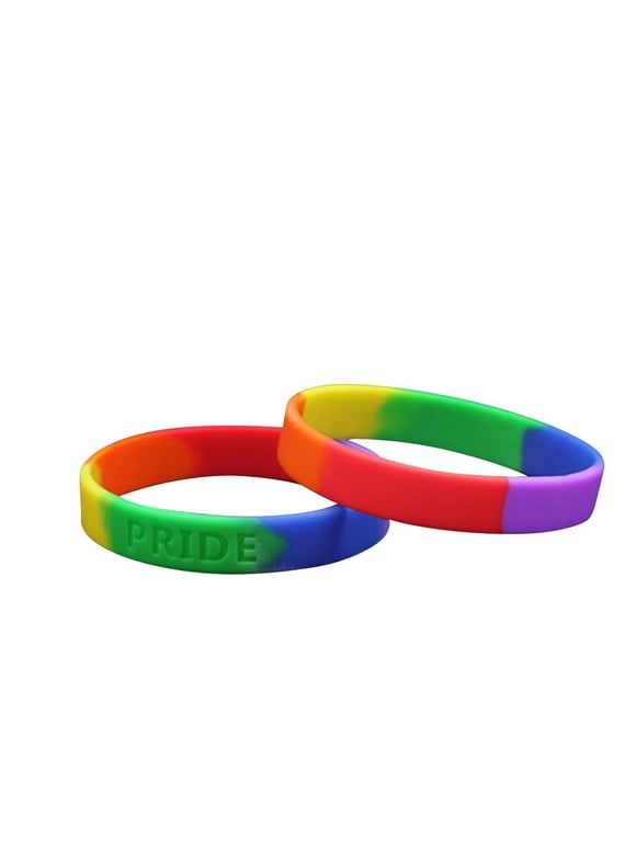 Rainbow Silicone Bracelets