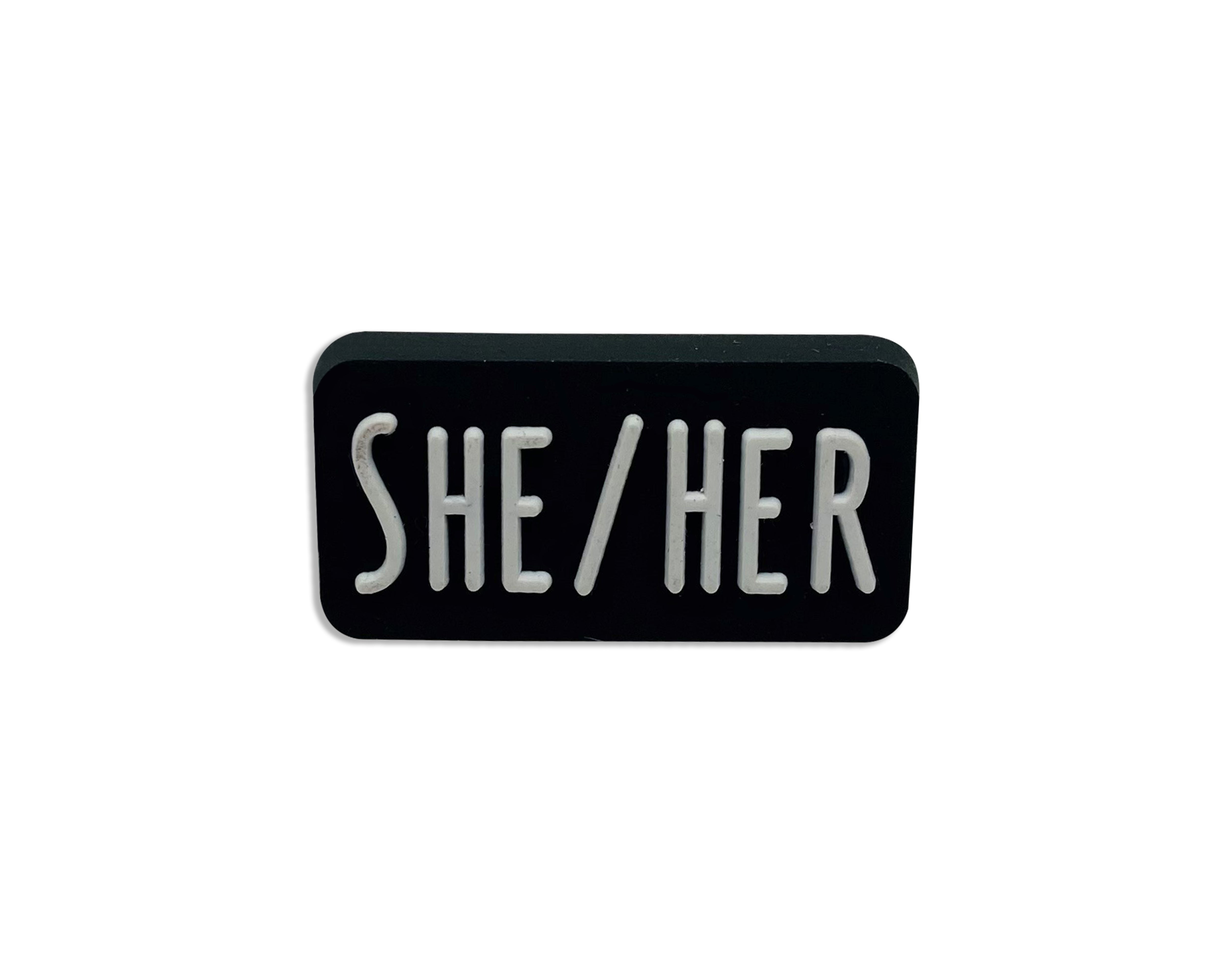 Bulk She Her Pronoun Silicone Pins (500 Pins) - Walmart.com