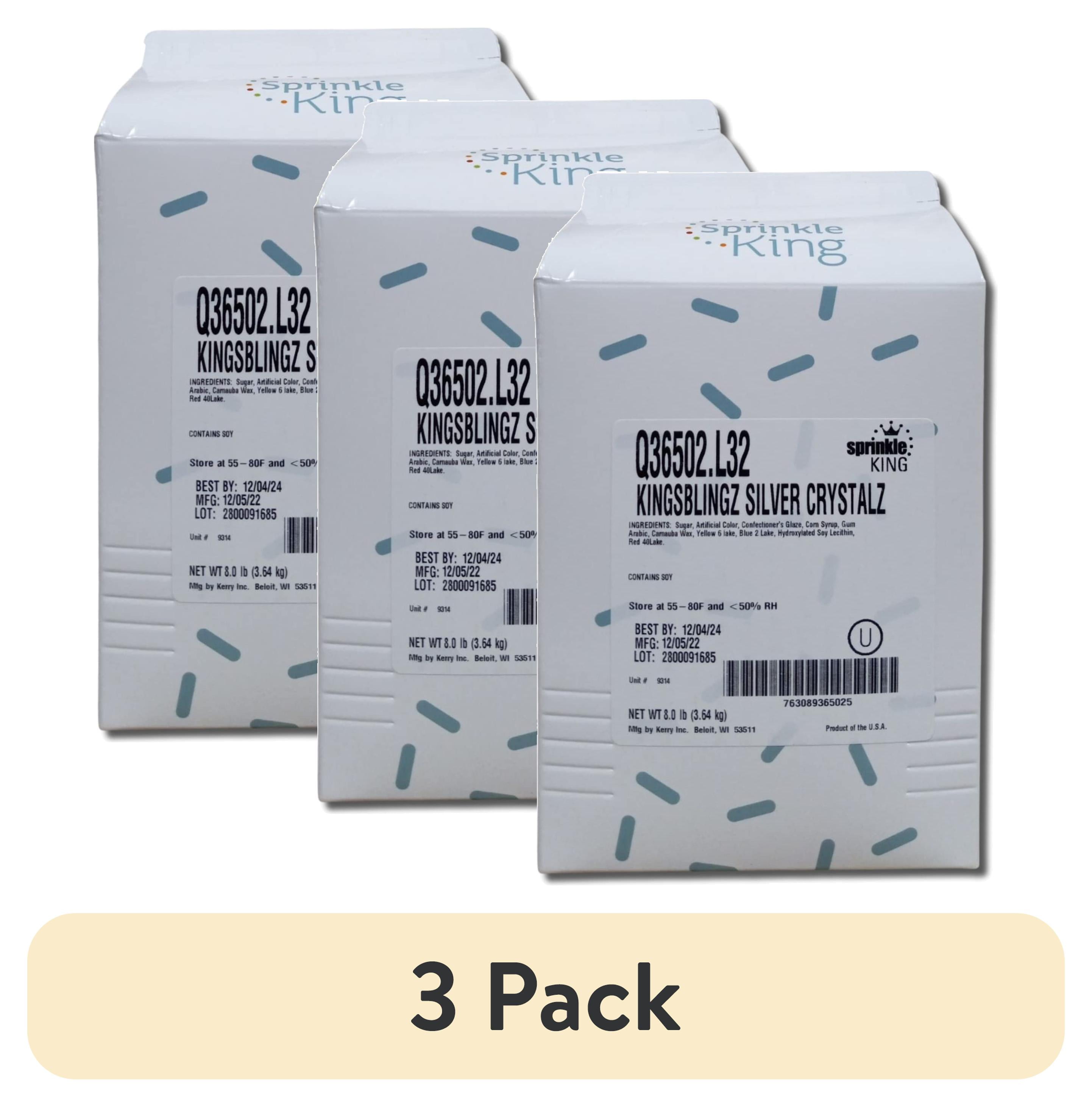 (3 pack) Bulk Sprinkles for Cake and Cupcake Decorating | 8 Pounds ...