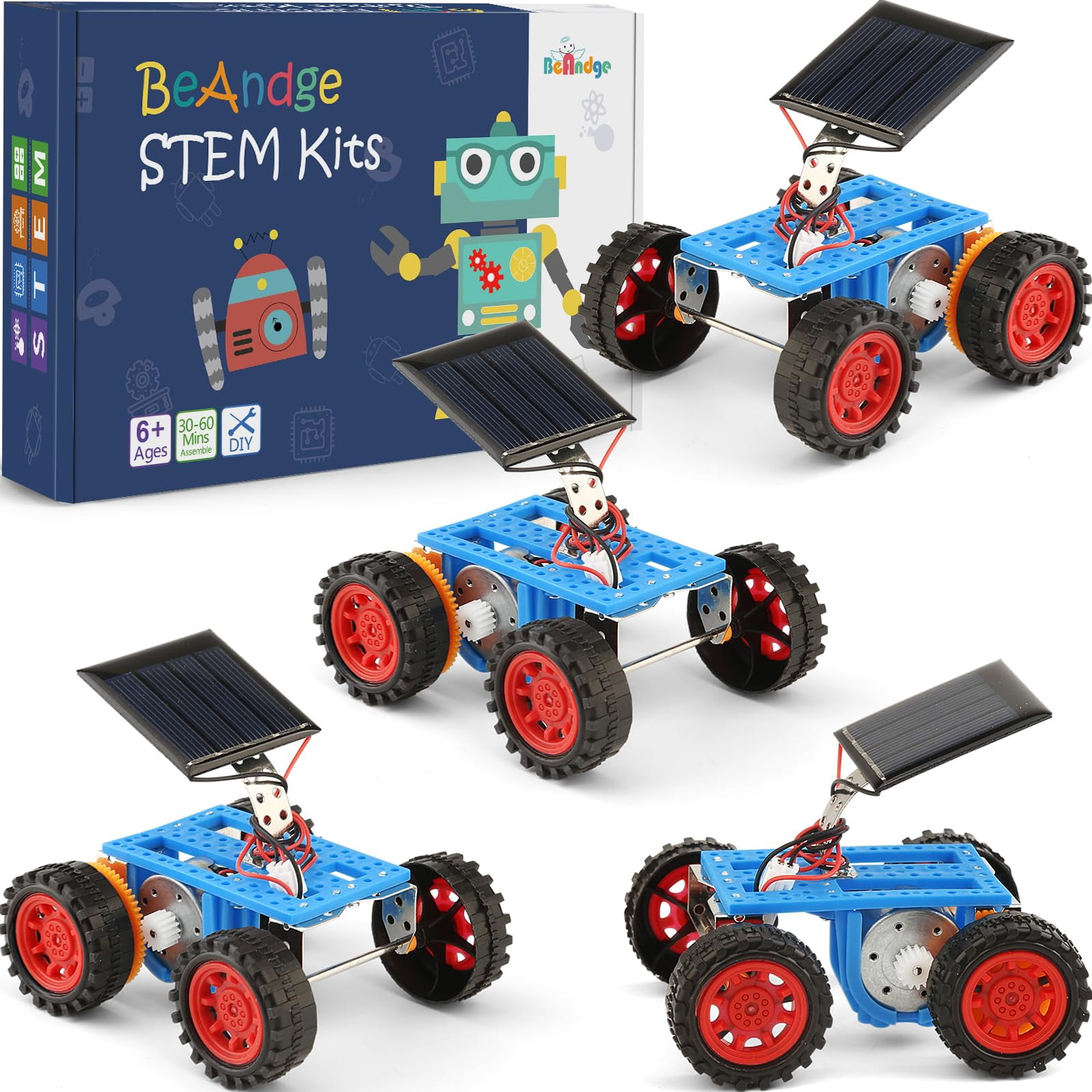 Bulk Stem Solar Robot Kits, Stem Building Toys For 6 7 8 10 12 13 Year Old Boys Girls Crafts ...