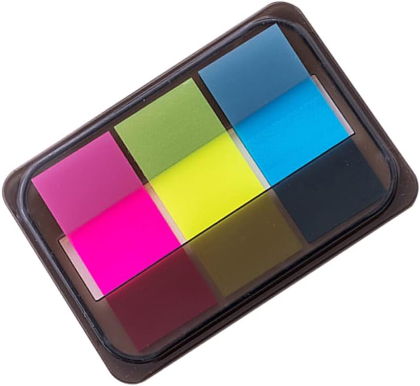 Bulk Stickers Neon Page Markers Notes Flags Colored Sticky Tabs for ...