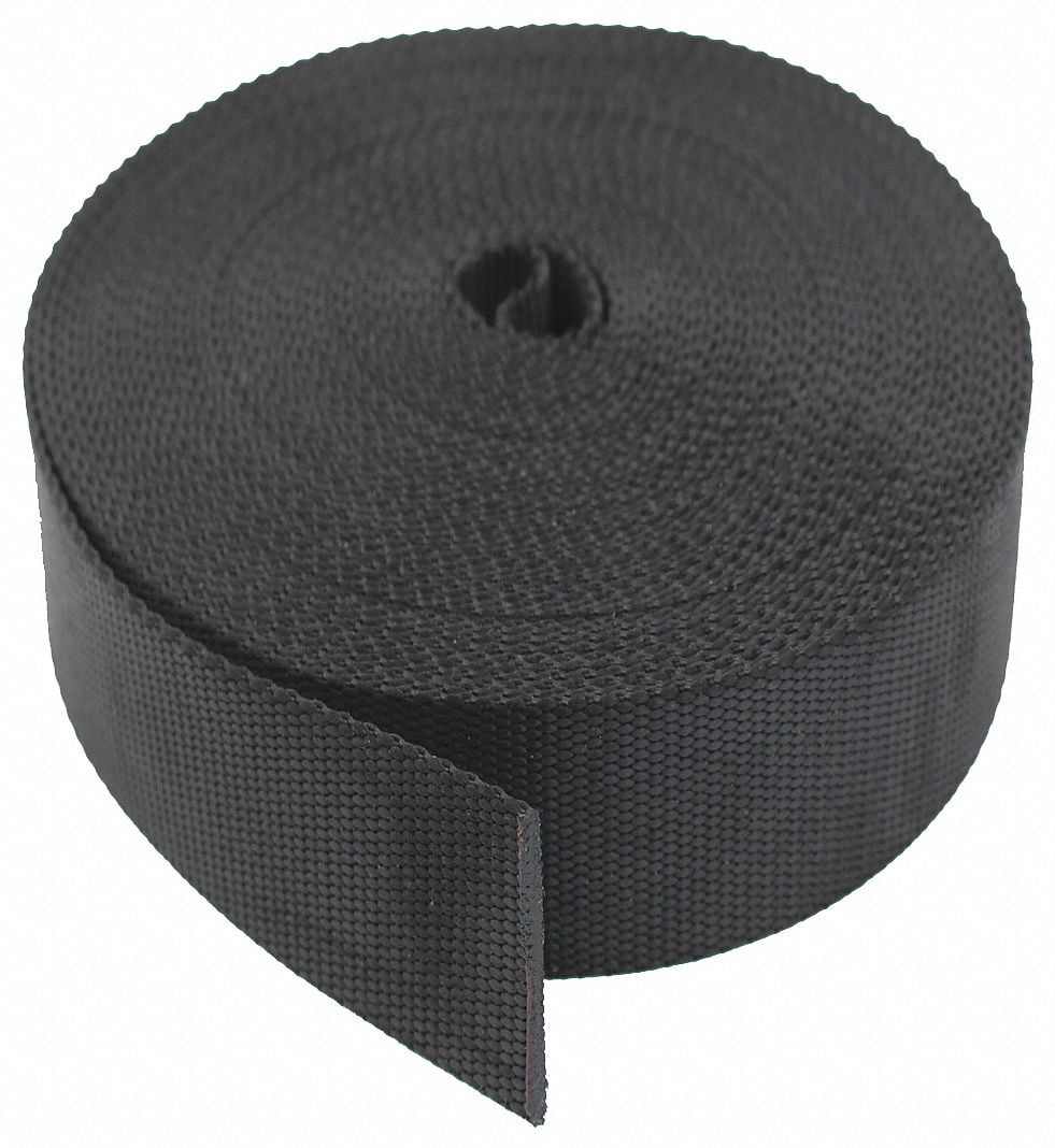 Bulk-Strap Webbing,Nylon,1 1/2" W,Black N15051BK - Walmart.com