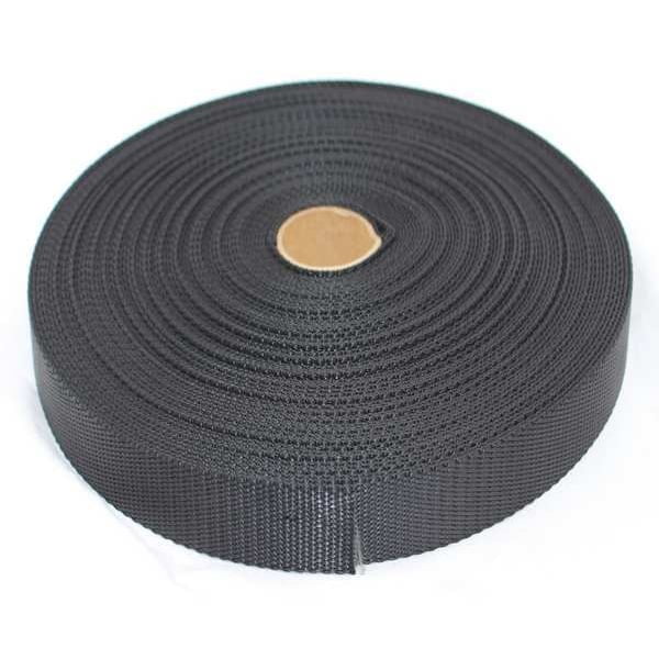 Bulk-Strap Webbing,Nylon,1" W,Black N01102BK - Walmart.com