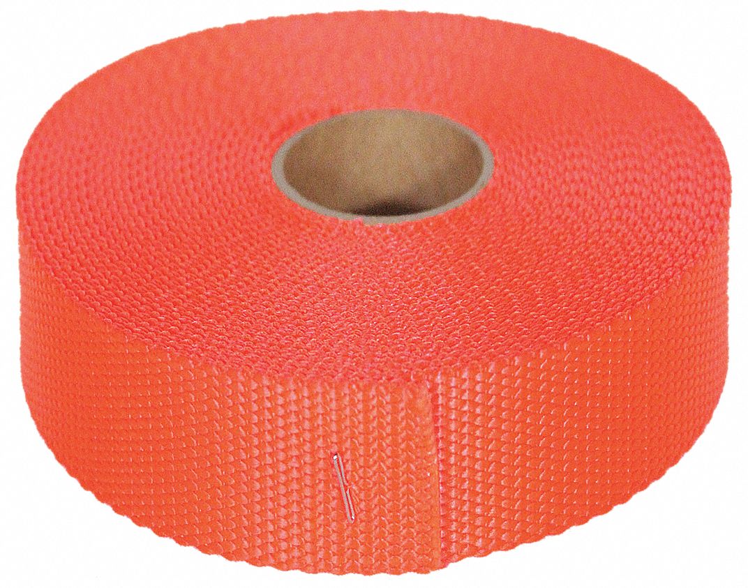 Bulk-Strap Webbing,Nylon,1" W,Orange N01027OR - Walmart.com