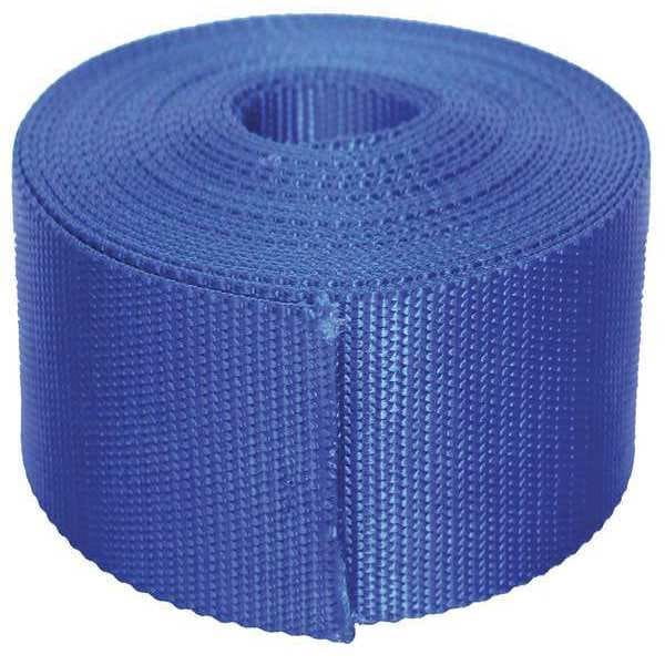 Bulk-Strap Webbing,Nylon,2" W,Blue N02027BL - Walmart.com