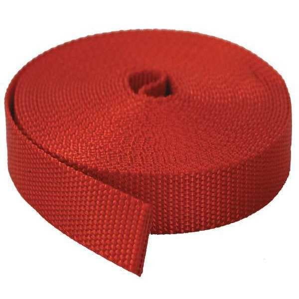 Bulk-Strap Webbing,Nylon,3/4" W,Red N34027R - Walmart.com