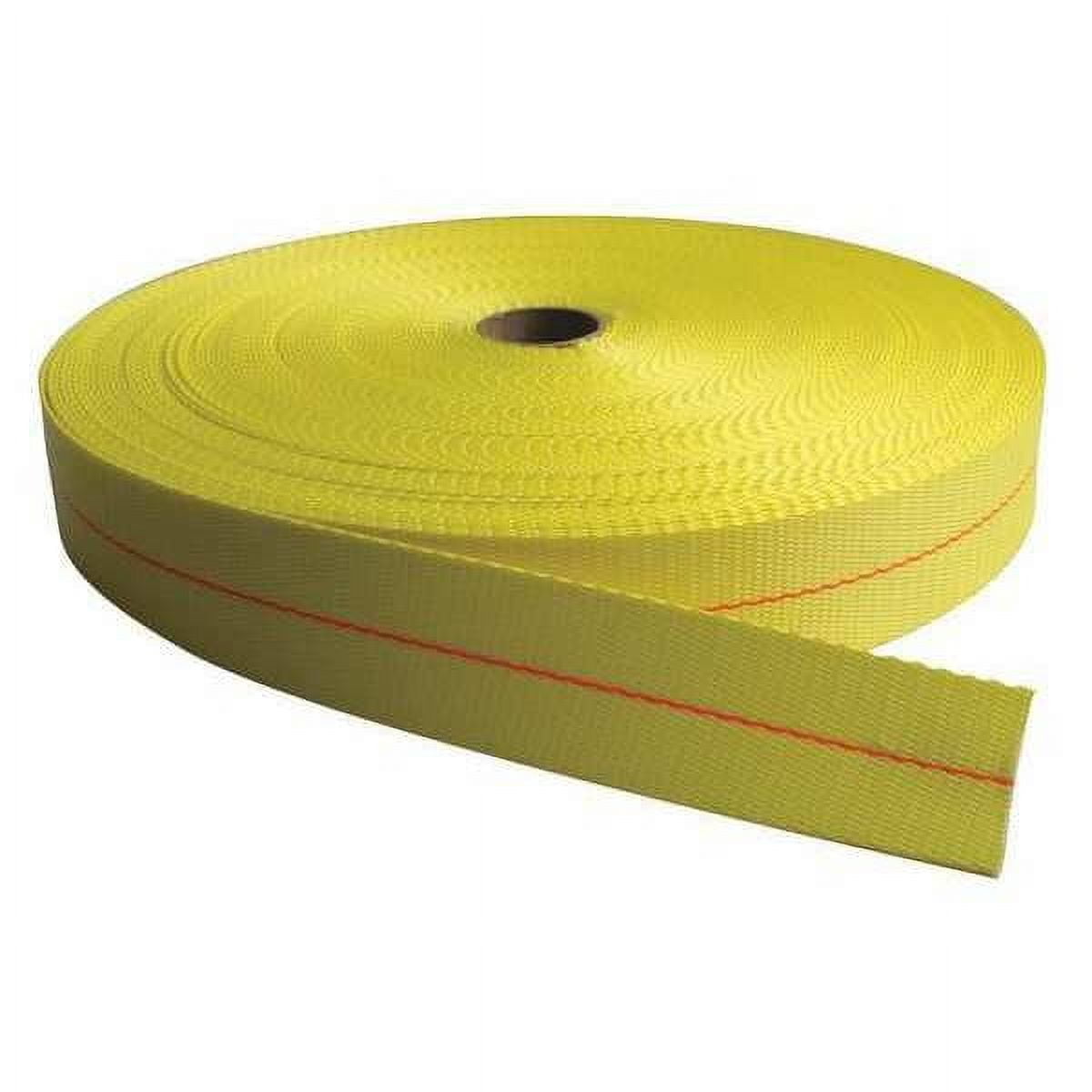 Bulk-Strap Webbing,Polyester,2" W,Yellow PE02300PY - Walmart.com