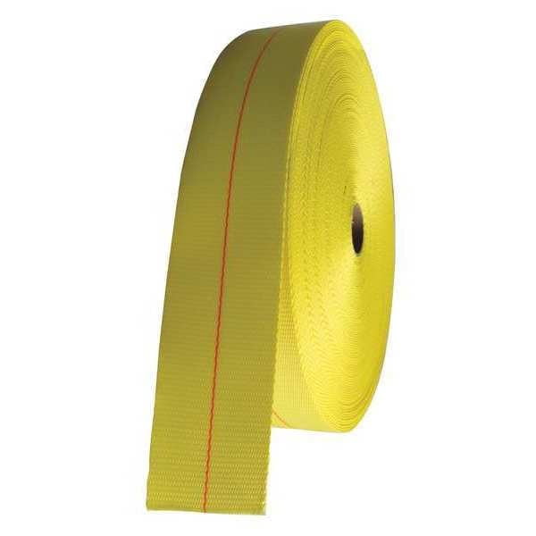 Bulk-Strap Bulk Webbing,Yellow,50 ft. L,4" W PE04050PY - Walmart.com