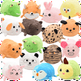Claw Machine 72-Pack Mini Stuffed Animals Bulk - Small Plush Toys For S ...