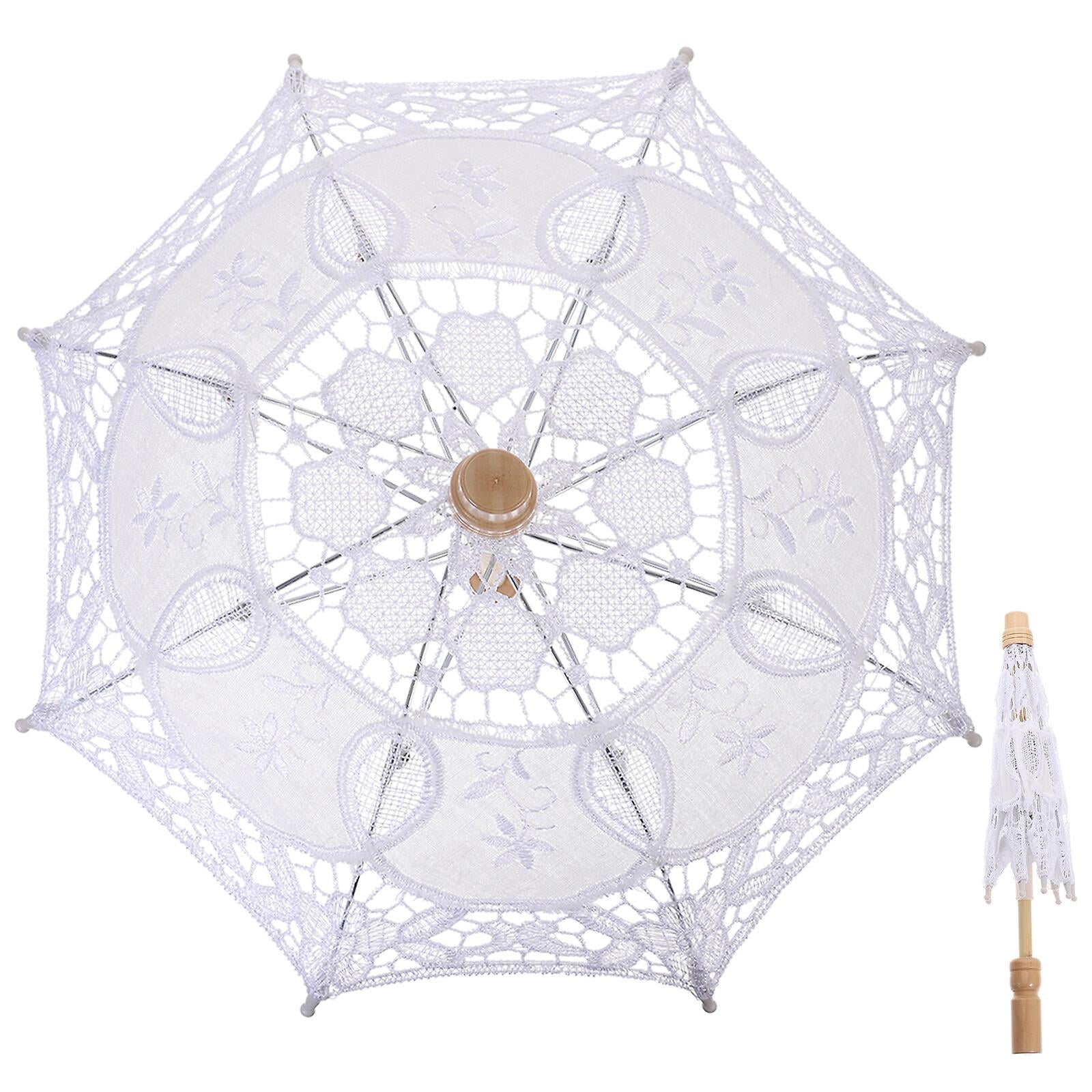 Bulk Umbrellas White Umbrella Wedding White Umbrella Lace Parasol ...