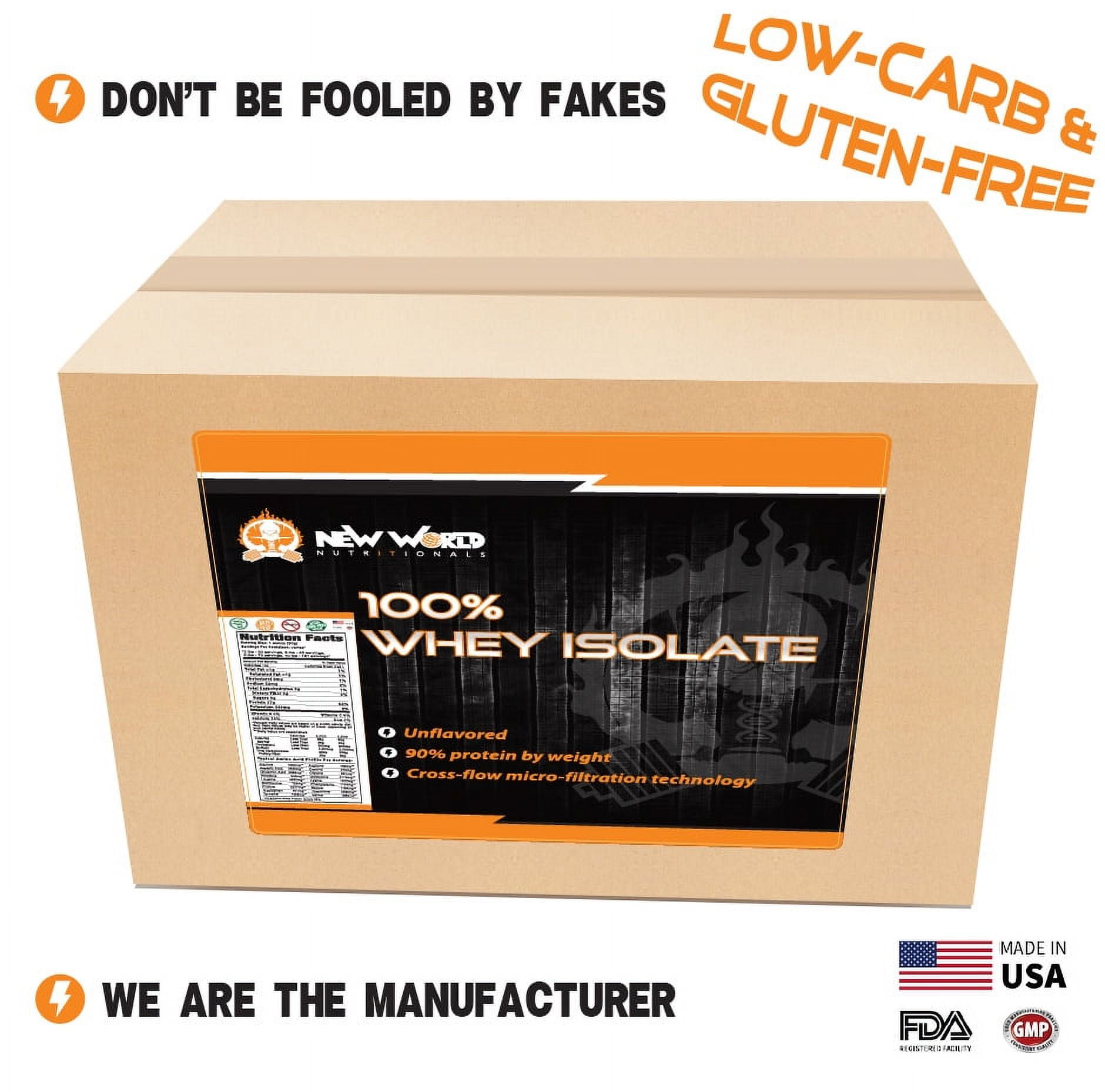 Bulk Whey Protein Isolate - High Quality Protein by New World ...