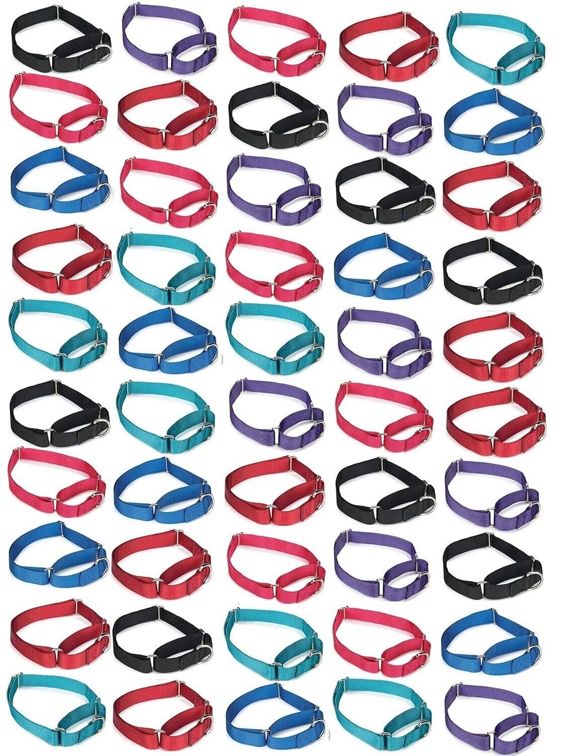 Bulk Wholesale Nylon Martingale Collars Shelter Rescue Vet Makes Great ...