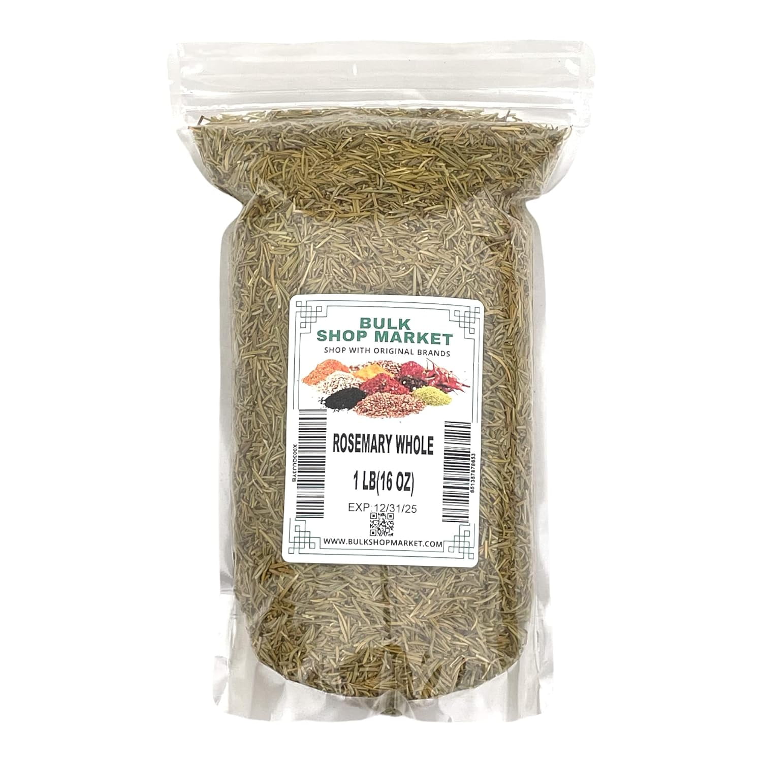 BulkShopMarket Rosemary Whole 1 LB - Walmart.com