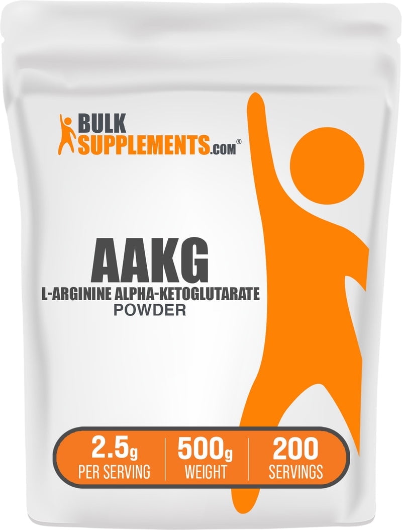 BulkSupplements AAKG (L-Arginine Alpha-Ketoglutarate) Powder- 2.5g per ...