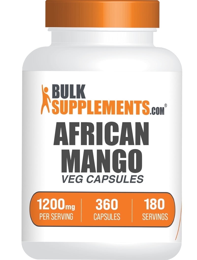 BulkSupplements African Mango Extract Capsules - 1200mg African Mango ...