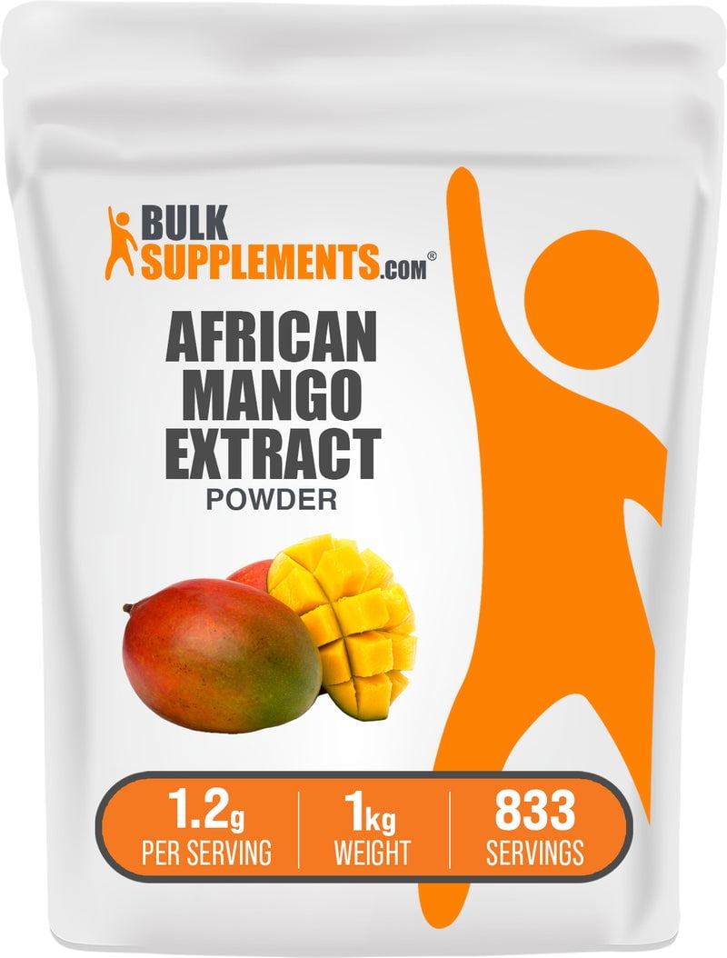 BulkSupplements African Mango Extract Powder - 1.2g per Serving - 1 ...
