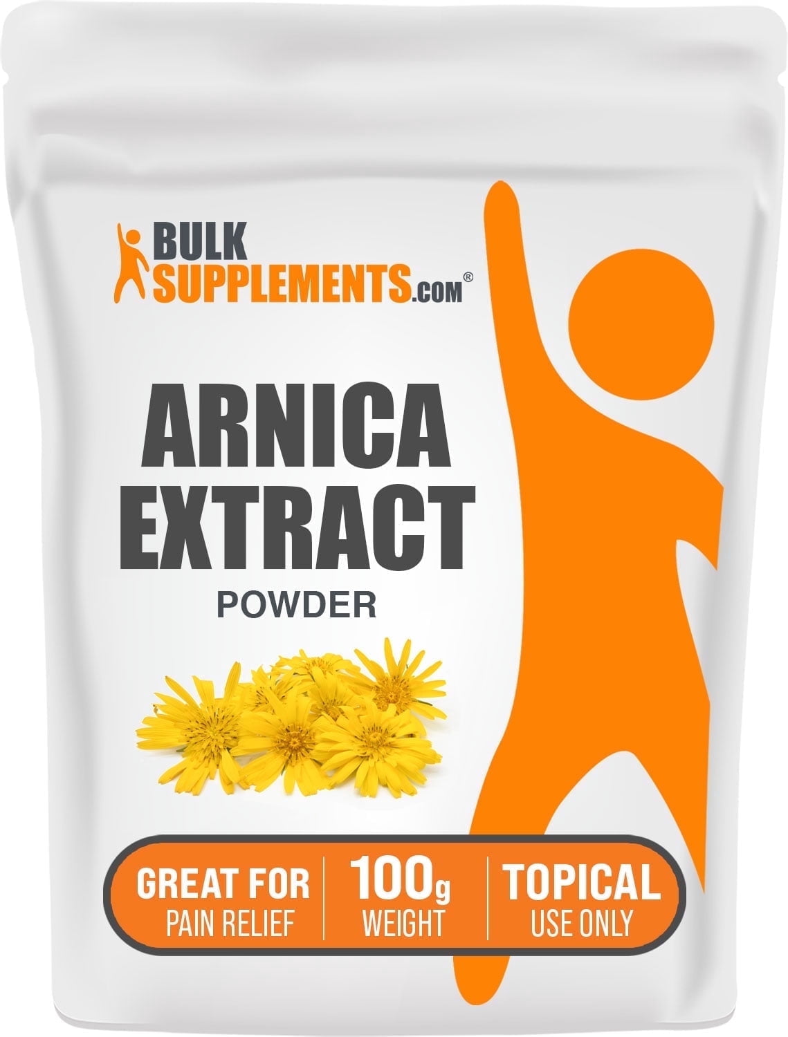 BulkSupplements Arnica Extract Powder - Topical, Herbal Supplement ...