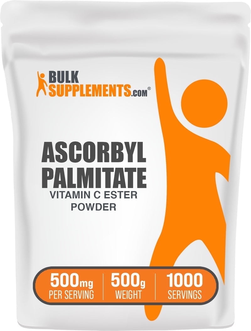 BulkSupplements Ascorbyl Palmitate (Vitamin C Ester) Powder - 500mg per ...