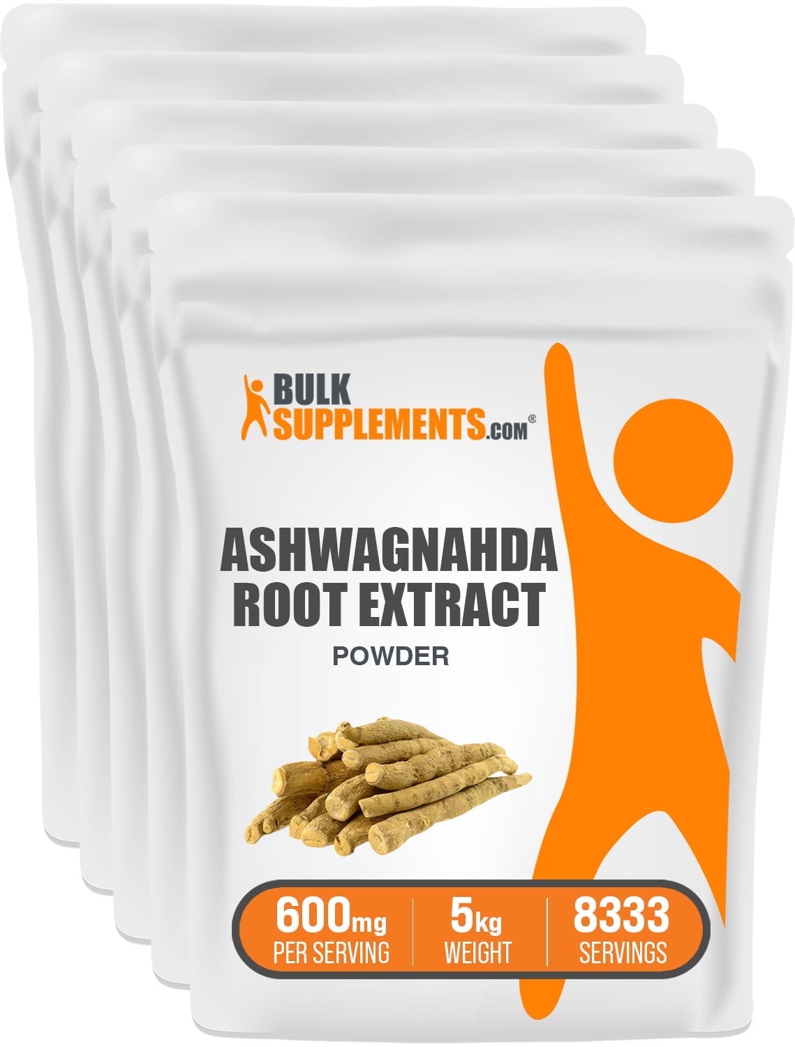 BulkSupplements Ashwagandha Root Extract Powder - Herbal Supplement ...