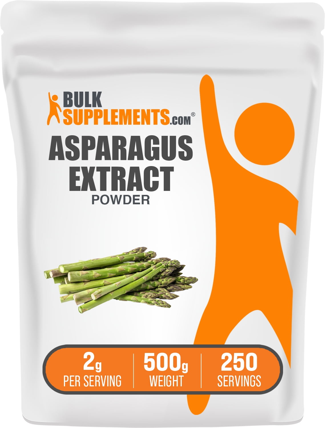 BulkSupplements Asparagus Extract Powder - 2g per Serving - 500 Grams ...