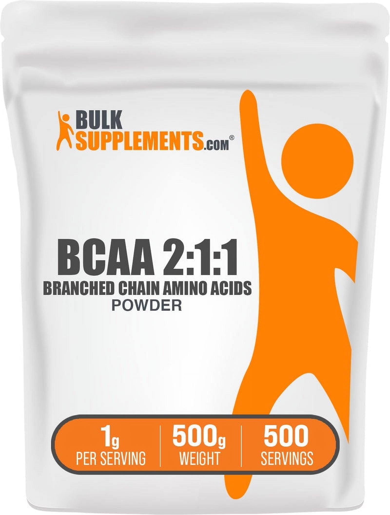 BulkSupplements BCAA 2:1:1 (Branched Chain Amino Acids) Powder - 1g per ...