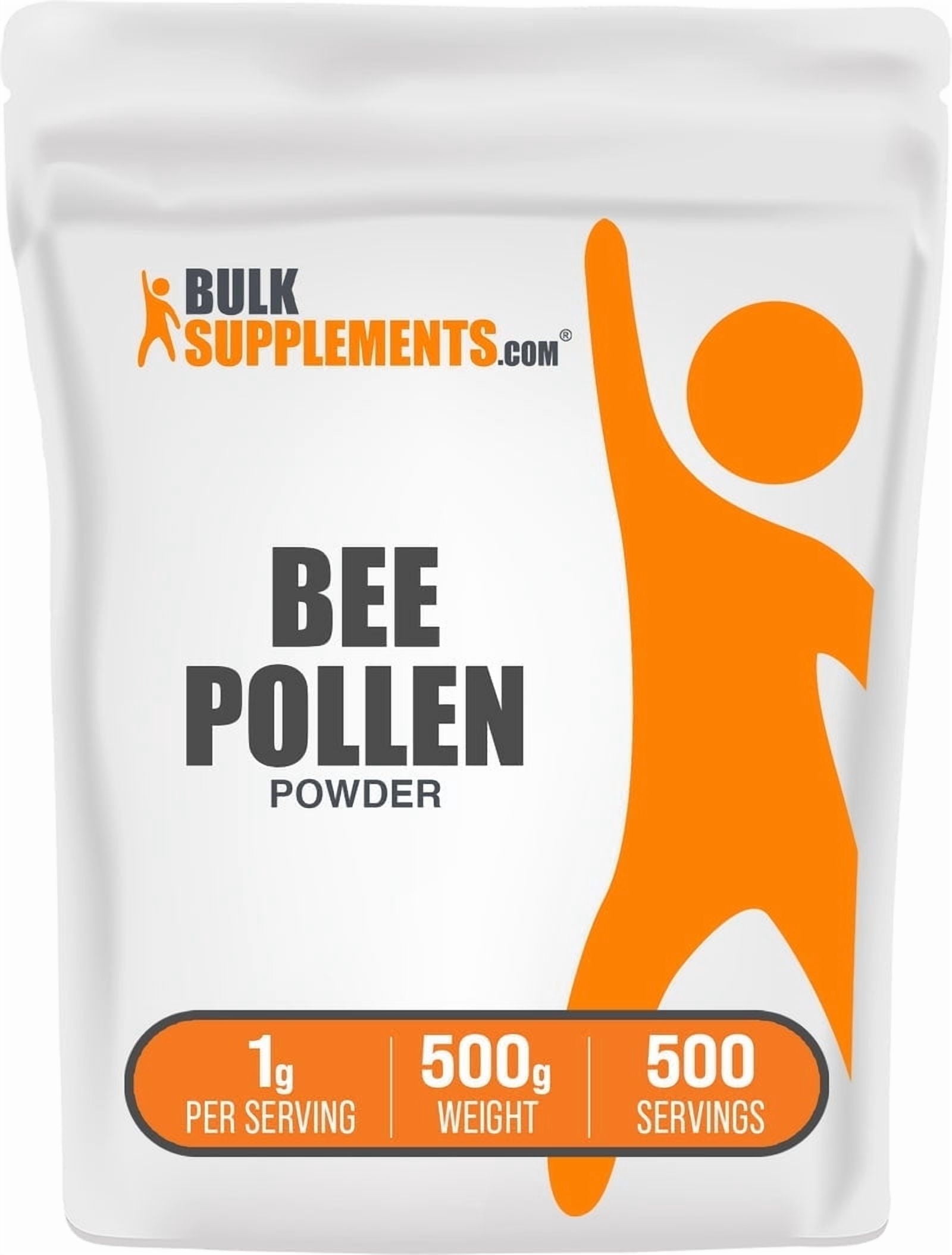 BulkSupplements Bee Pollen Powder - 1g per Serving - 500 Grams (1.1 lbs ...
