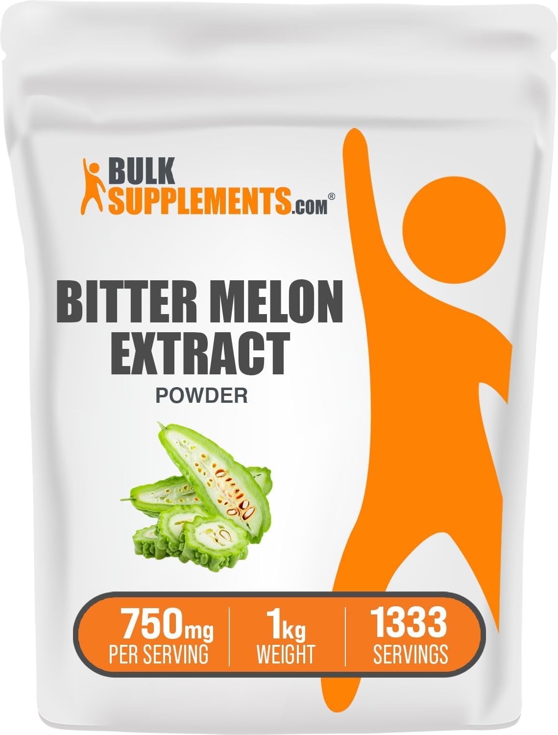 BulkSupplements.com Bitter Melon Extract Powder, 750mg - Rich in ...