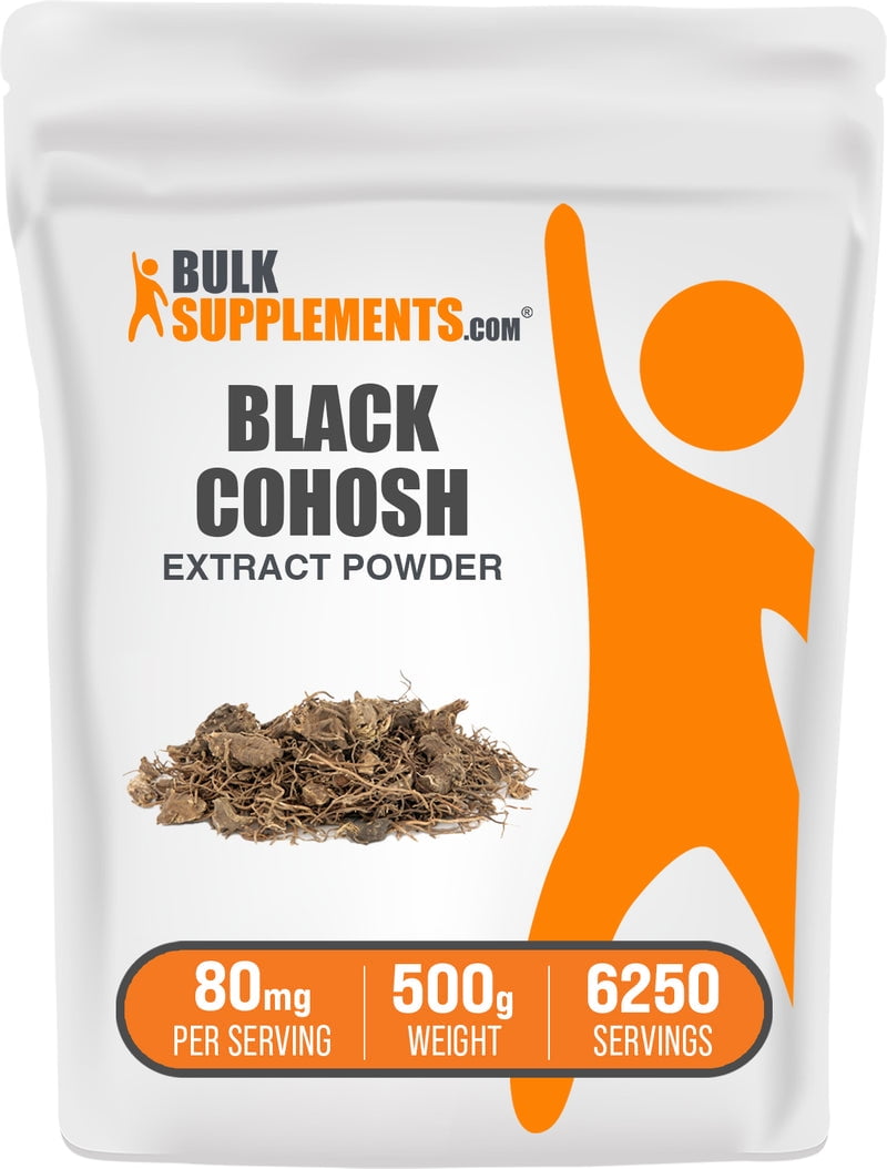BulkSupplements Black Cohosh Extract Powder - 80mg per Serving - 500 Grams (1.1 lbs) - 6250 ...