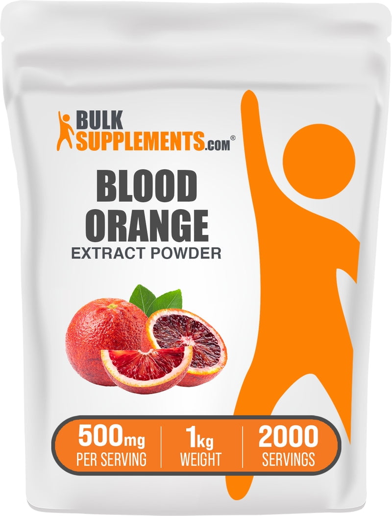 BulkSupplements Blood Orange Extract Powder - 500mg per Serving - 1 ...