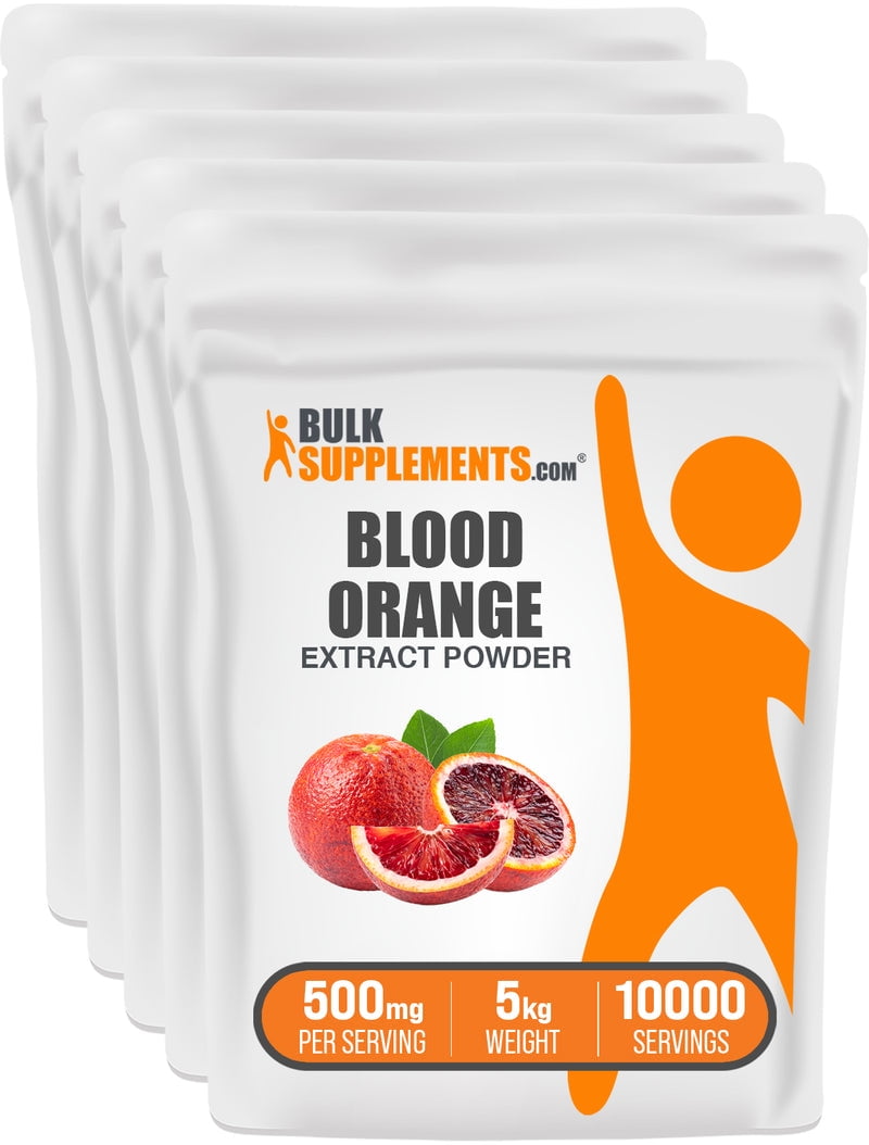 BulkSupplements Blood Orange Extract Powder - 500mg per Serving - 5 ...