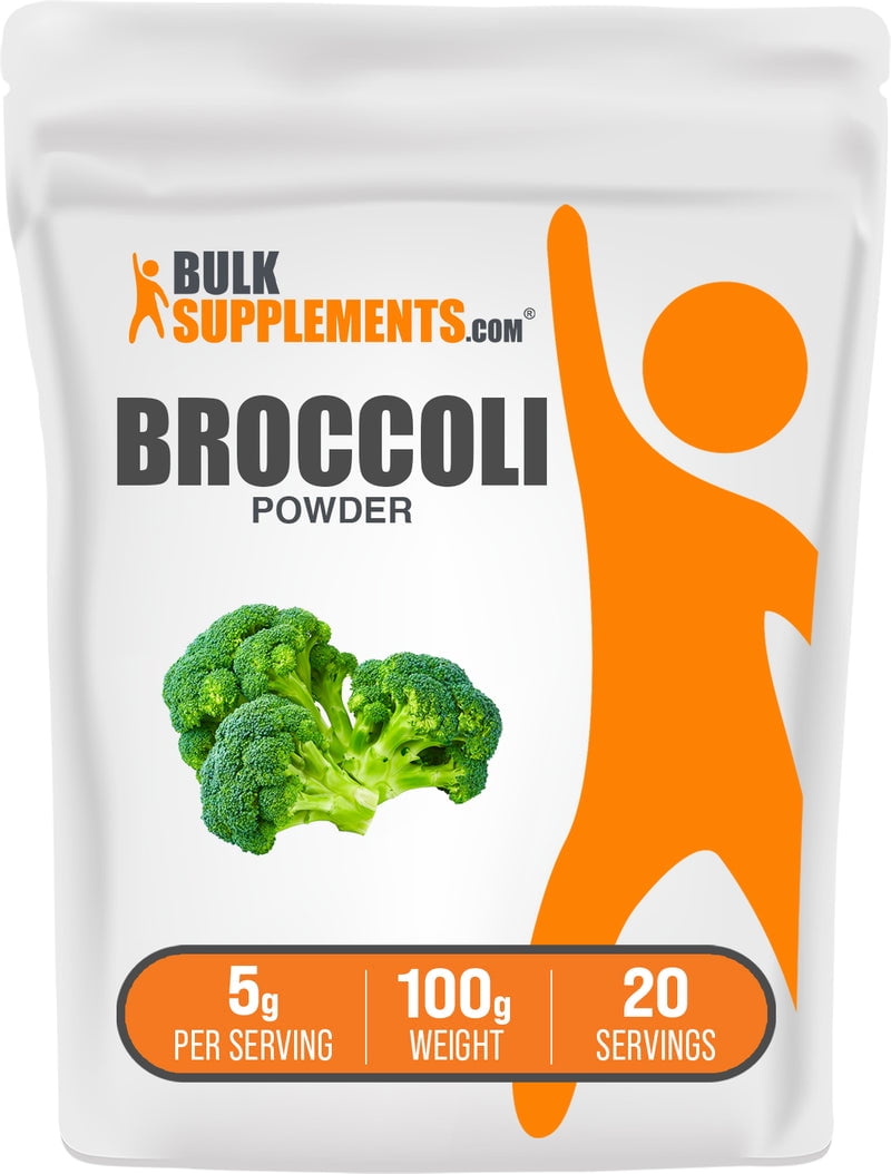 BulkSupplements Broccoli Powder - 5g per Serving - 100 Grams (3.5 oz ...